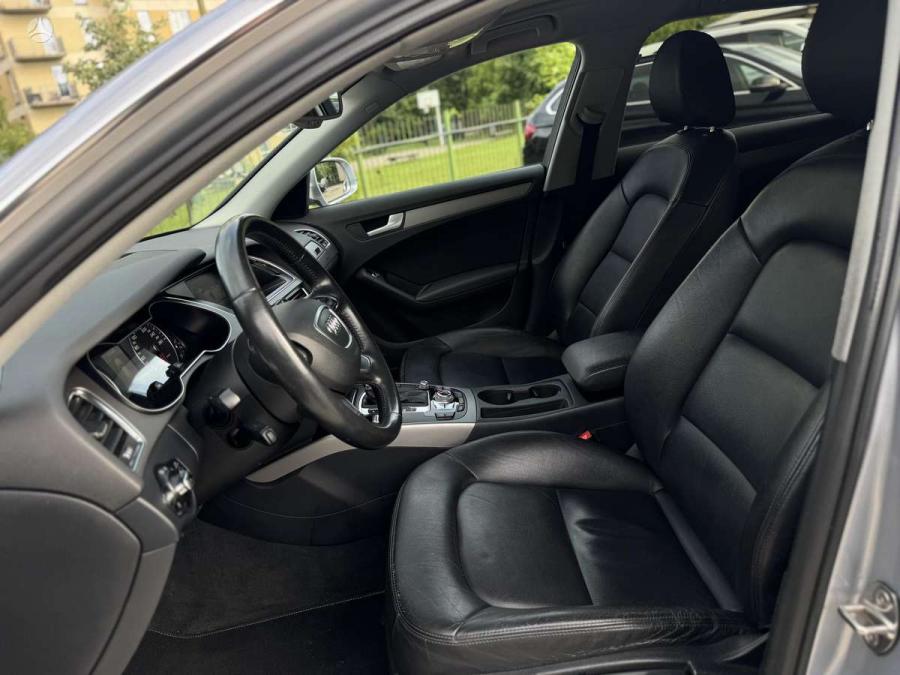 Pelēks Audi A4 2014 Viļņa, ar dzinēja tilpumu 1.97 L un nobraukumu 243 tūkst. km par 8900 €, foto 28 vietnē AUTOMOTO.COM.LV