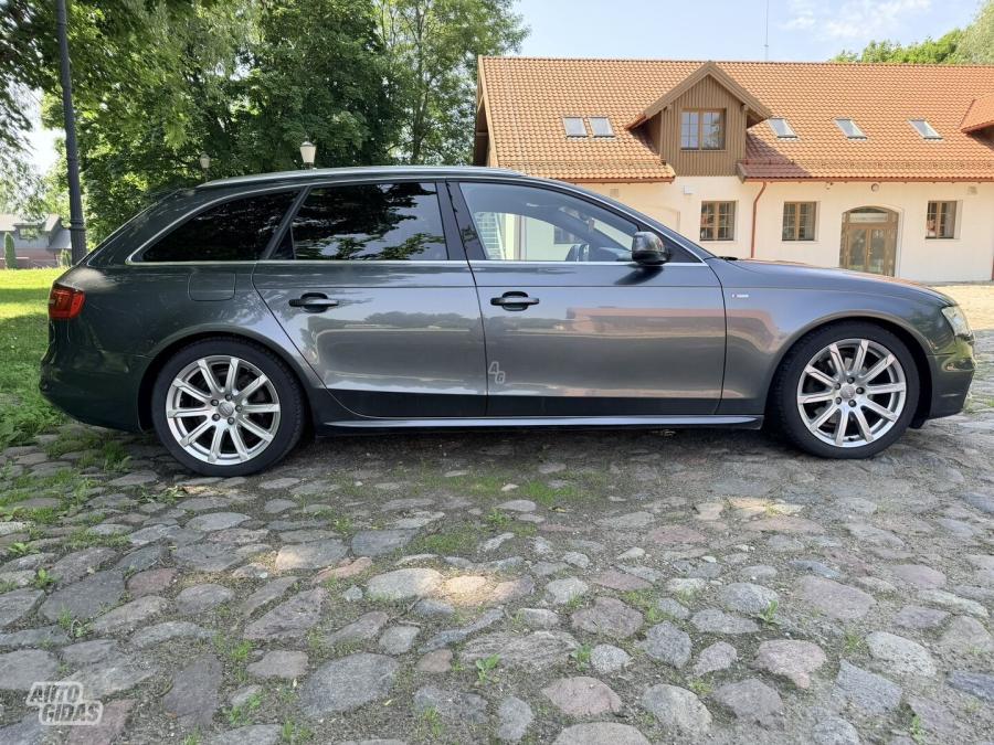 Grey Audi A4 2014 in Silute, with an engine capacity of 2.00 L and mileage of 302 thousand km for 8150 €, photo 7 on AUTOMOTO.COM.LV
