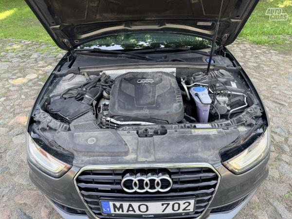 Grey Audi A4 2014 in Silute, with an engine capacity of 2.00 L and mileage of 302 thousand km for 8150 €, photo 9 on AUTOMOTO.COM.LV