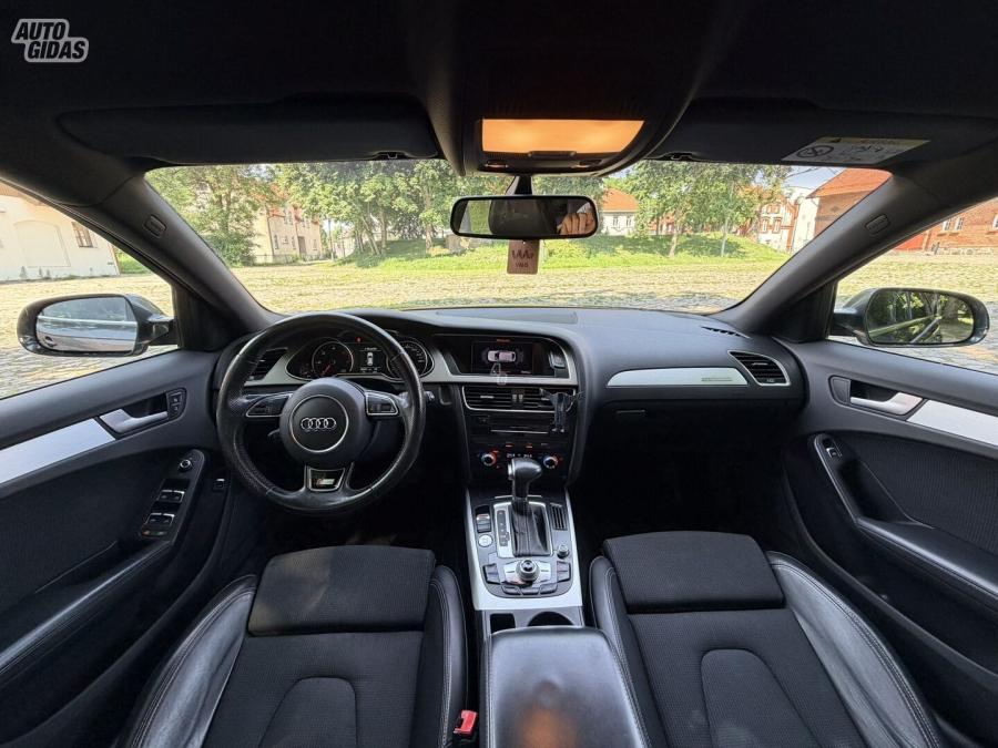 Grey Audi A4 2014 in Silute, with an engine capacity of 2.00 L and mileage of 302 thousand km for 8150 €, photo 11 on AUTOMOTO.COM.LV