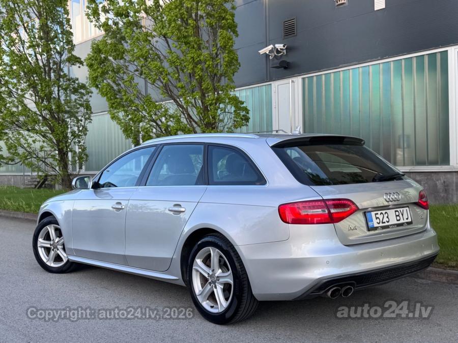 Pelēks Audi A4 2014 Tallina, ar dzinēja tilpumu 2.00 L un nobraukumu 266 tūkst. km par 6950 €, foto 4 vietnē AUTOMOTO.COM.LV
