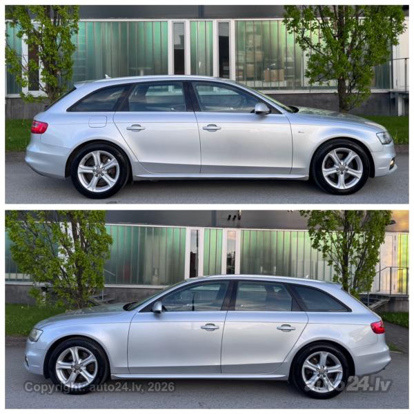 Grey Audi A4 2014 in Tallinn, with an engine capacity of 2.00 L and mileage of 266 thousand km for 6950 €, photo 4 on AUTOMOTO.COM.LV