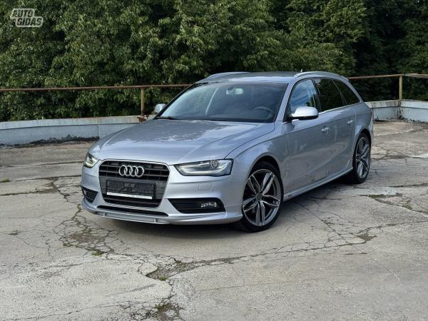Grey Audi A4 2014 in Vilnius, with an engine capacity of 2.00 L and mileage of 243 thousand km for 8900 €, photo 1 on AUTOMOTO.COM.LV