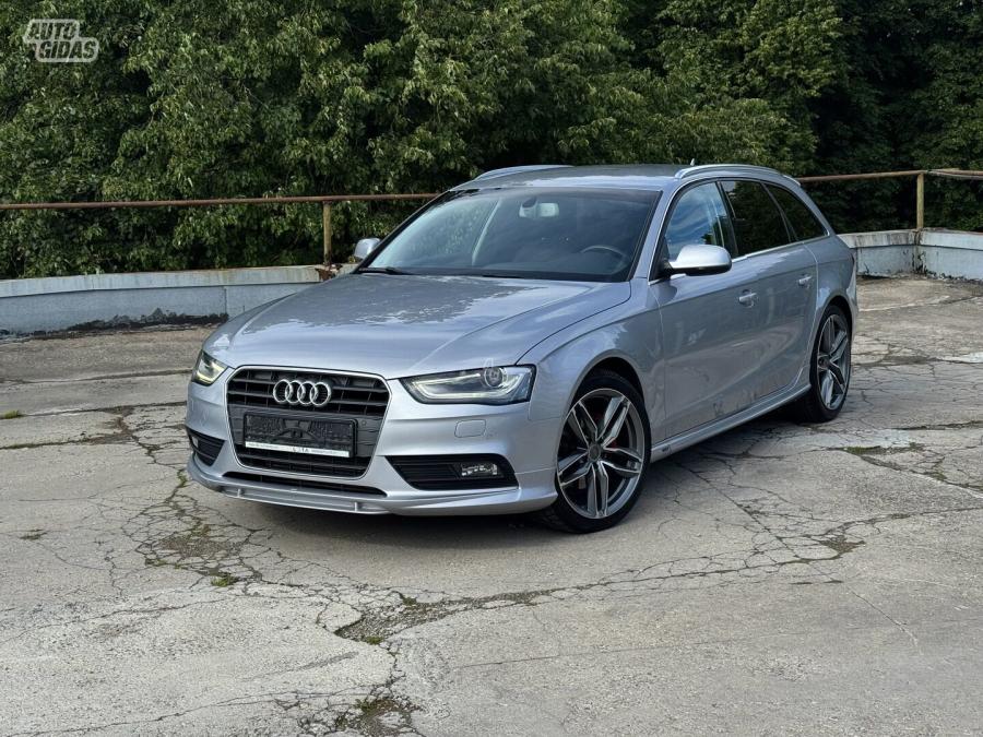 Pelēks Audi A4 2014 Viļņa, ar dzinēja tilpumu 2.00 L un nobraukumu 243 tūkst. km par 8900 €, foto 1 vietnē AUTOMOTO.COM.LV