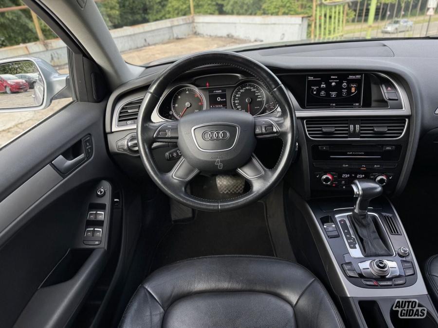 Pelēks Audi A4 2014 Viļņa, ar dzinēja tilpumu 2.00 L un nobraukumu 243 tūkst. km par 8900 €, foto 5 vietnē AUTOMOTO.COM.LV
