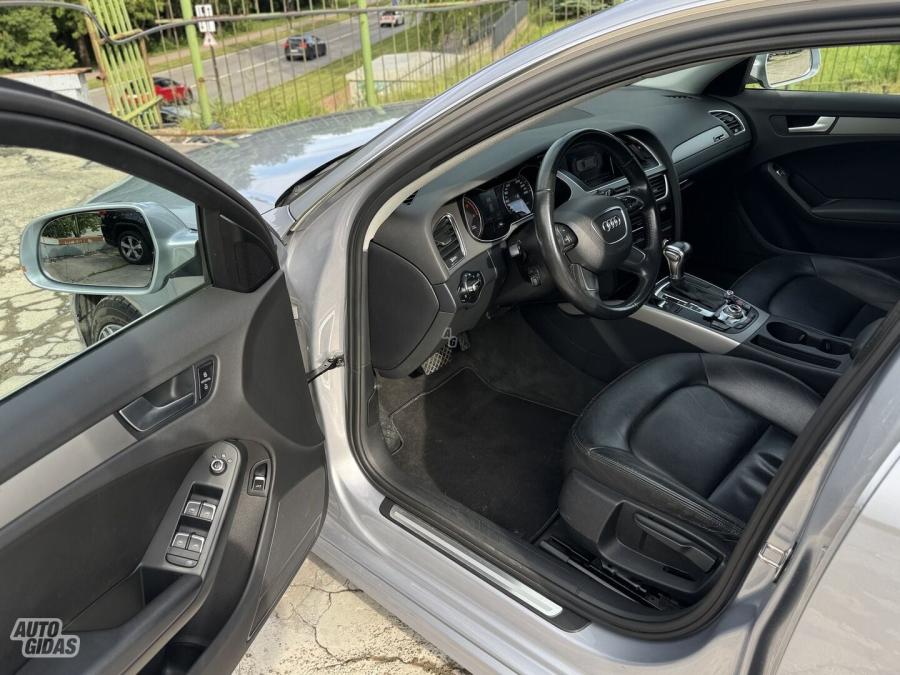 Pelēks Audi A4 2014 Viļņa, ar dzinēja tilpumu 2.00 L un nobraukumu 243 tūkst. km par 8900 €, foto 6 vietnē AUTOMOTO.COM.LV