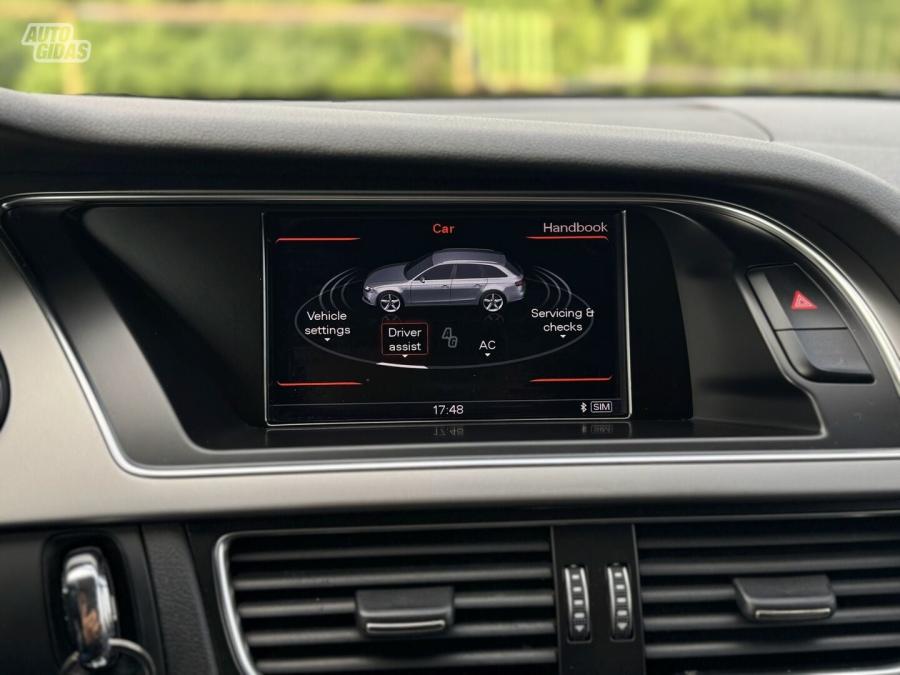 Pelēks Audi A4 2014 Viļņa, ar dzinēja tilpumu 2.00 L un nobraukumu 243 tūkst. km par 8900 €, foto 7 vietnē AUTOMOTO.COM.LV