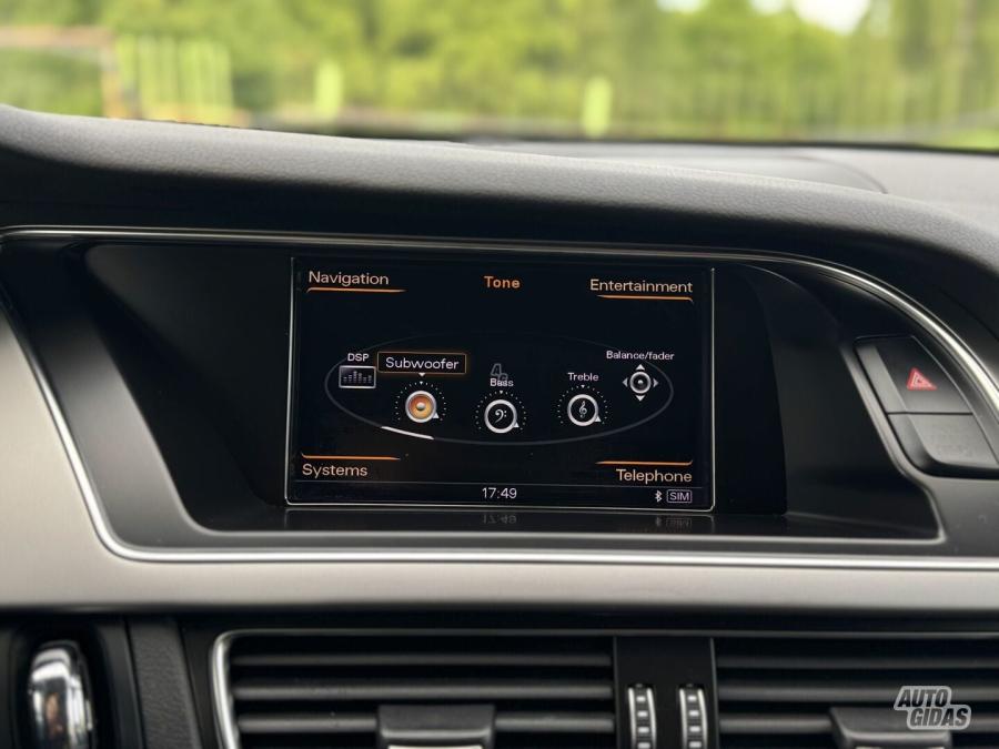 Pelēks Audi A4 2014 Viļņa, ar dzinēja tilpumu 2.00 L un nobraukumu 243 tūkst. km par 8900 €, foto 8 vietnē AUTOMOTO.COM.LV