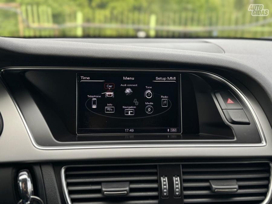 Pelēks Audi A4 2014 Viļņa, ar dzinēja tilpumu 2.00 L un nobraukumu 243 tūkst. km par 8900 €, foto 26 vietnē AUTOMOTO.COM.LV