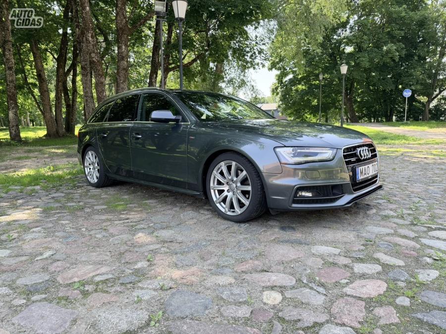 Grey Audi A4 2014 in Silute, with an engine capacity of 2.00 L and mileage of 302 thousand km for 8100 €, photo 3 on AUTOMOTO.COM.LV