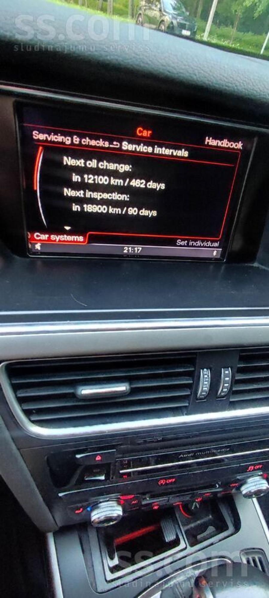 Pelēks Audi A4 2014 Jūrmala, ar dzinēja tilpumu 3.00 L un nobraukumu 276 tūkst. km par 6490 €, foto 22 vietnē AUTOMOTO.COM.LV