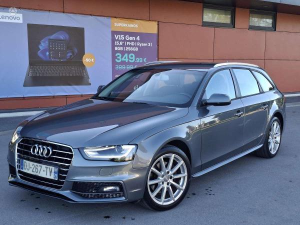 Grey Audi A4 2014 in Silute, with an engine capacity of 1.97 L and mileage of 308 thousand km for 7000 €, photo 1 on AUTOMOTO.COM.LV