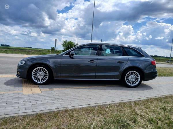 Grey Audi A4 2014 in Marijampole, with an engine capacity of 2.97 L and mileage of 252 thousand km for 6850 €, photo 3 on AUTOMOTO.COM.LV