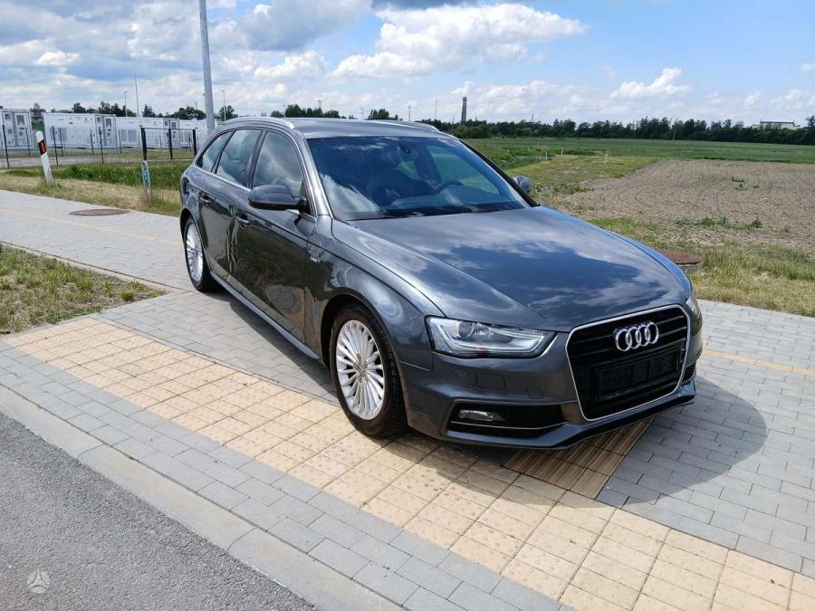 Grey Audi A4 2014 in Marijampole, with an engine capacity of 2.97 L and mileage of 252 thousand km for 6850 €, photo 11 on AUTOMOTO.COM.LV