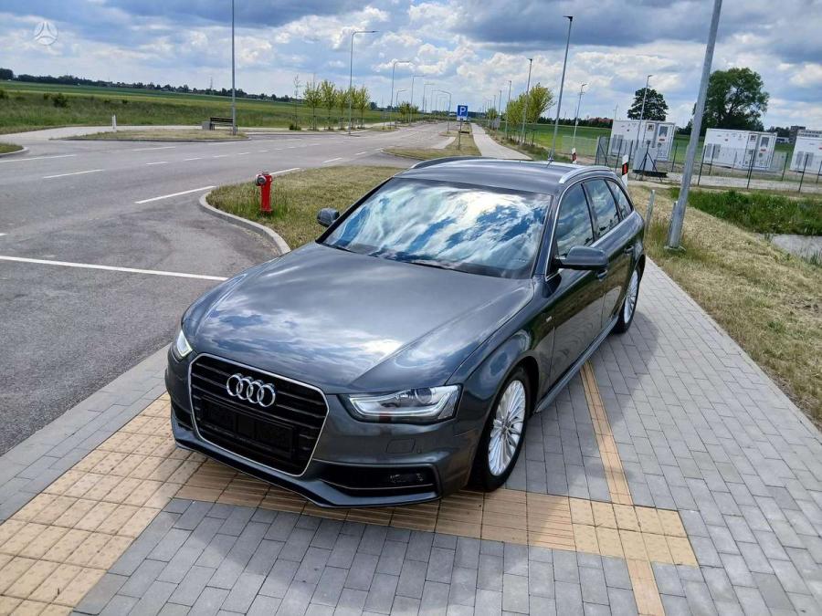 Grey Audi A4 2014 in Marijampole, with an engine capacity of 2.97 L and mileage of 252 thousand km for 6850 €, photo 13 on AUTOMOTO.COM.LV