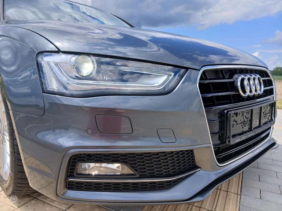 Grey Audi A4 2014 in Marijampole, with an engine capacity of 2.97 L and mileage of 252 thousand km for 6850 €, photo 20 on AUTOMOTO.COM.LV