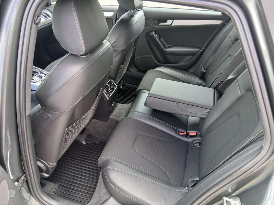 Grey Audi A4 2014 in Marijampole, with an engine capacity of 2.97 L and mileage of 252 thousand km for 6850 €, photo 38 on AUTOMOTO.COM.LV