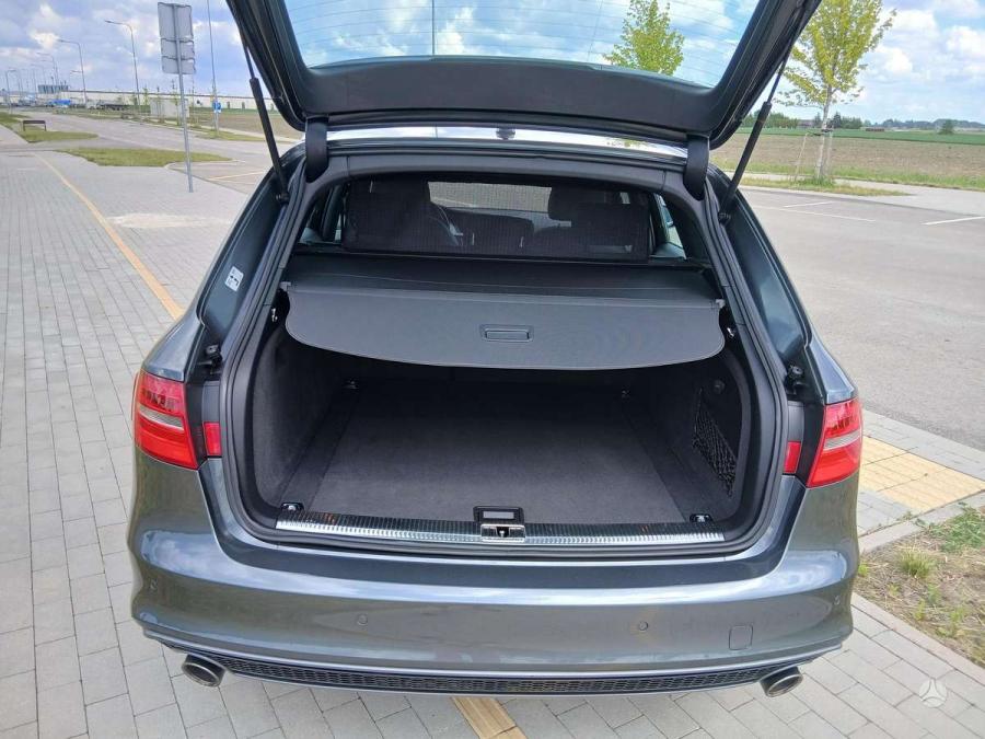 Grey Audi A4 2014 in Marijampole, with an engine capacity of 2.97 L and mileage of 252 thousand km for 6850 €, photo 39 on AUTOMOTO.COM.LV