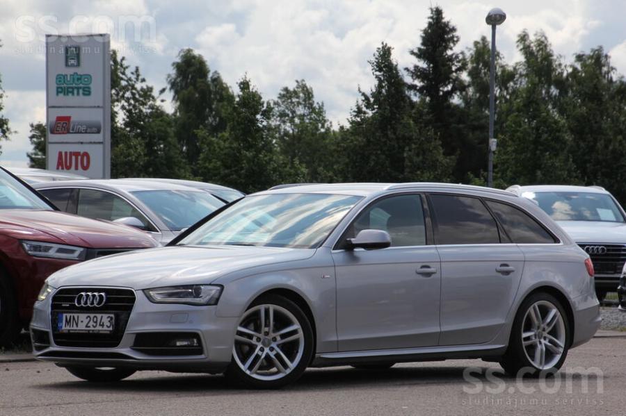 Pelēks Audi A4 2014 Tukums, ar dzinēja tilpumu 2.00 L un nobraukumu 374 tūkst. km par 6990 €, foto 1 vietnē AUTOMOTO.COM.LV