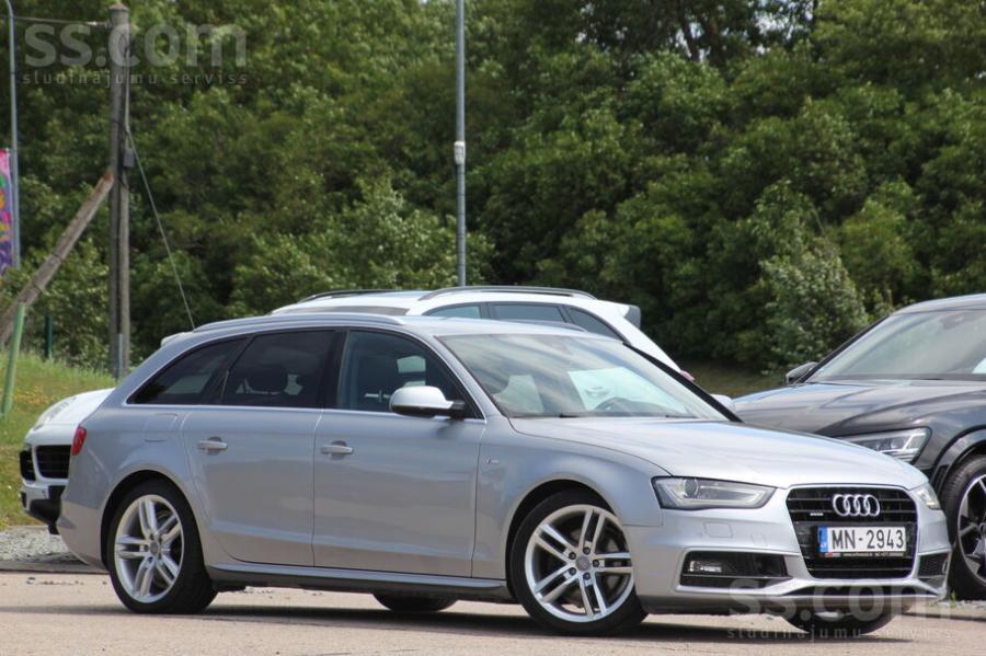 Pelēks Audi A4 2014 Tukums, ar dzinēja tilpumu 2.00 L un nobraukumu 374 tūkst. km par 6990 €, foto 4 vietnē AUTOMOTO.COM.LV
