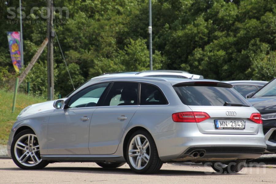 Pelēks Audi A4 2014 Tukums, ar dzinēja tilpumu 2.00 L un nobraukumu 374 tūkst. km par 6990 €, foto 5 vietnē AUTOMOTO.COM.LV