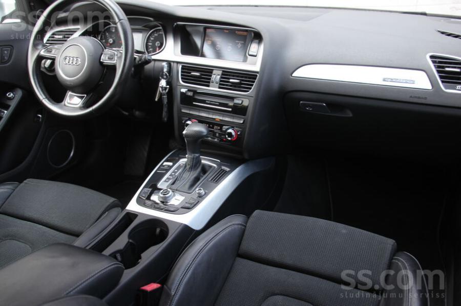 Pelēks Audi A4 2014 Tukums, ar dzinēja tilpumu 2.00 L un nobraukumu 374 tūkst. km par 6990 €, foto 6 vietnē AUTOMOTO.COM.LV