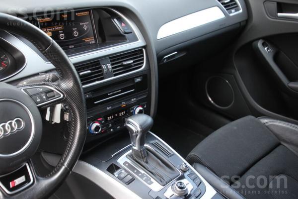 Grey Audi A4 2014 in Tukums, with an engine capacity of 2.00 L and mileage of 374 thousand km for 6990 €, photo 7 on AUTOMOTO.COM.LV
