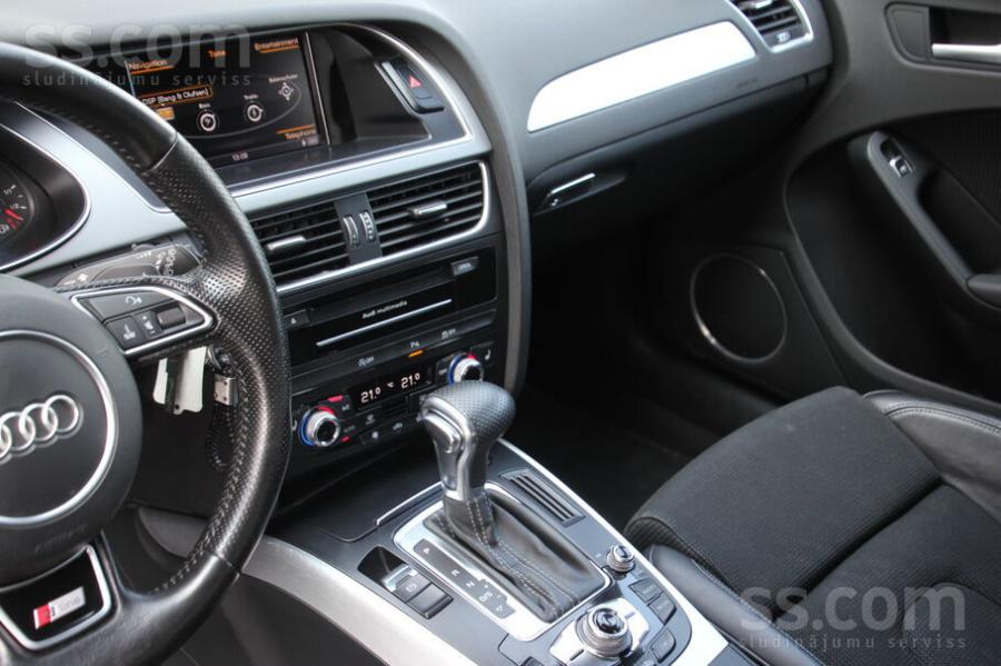 Pelēks Audi A4 2014 Tukums, ar dzinēja tilpumu 2.00 L un nobraukumu 374 tūkst. km par 6990 €, foto 8 vietnē AUTOMOTO.COM.LV