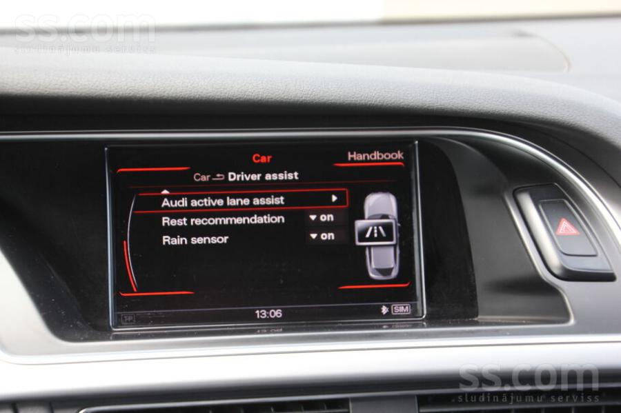 Pelēks Audi A4 2014 Tukums, ar dzinēja tilpumu 2.00 L un nobraukumu 374 tūkst. km par 6990 €, foto 23 vietnē AUTOMOTO.COM.LV