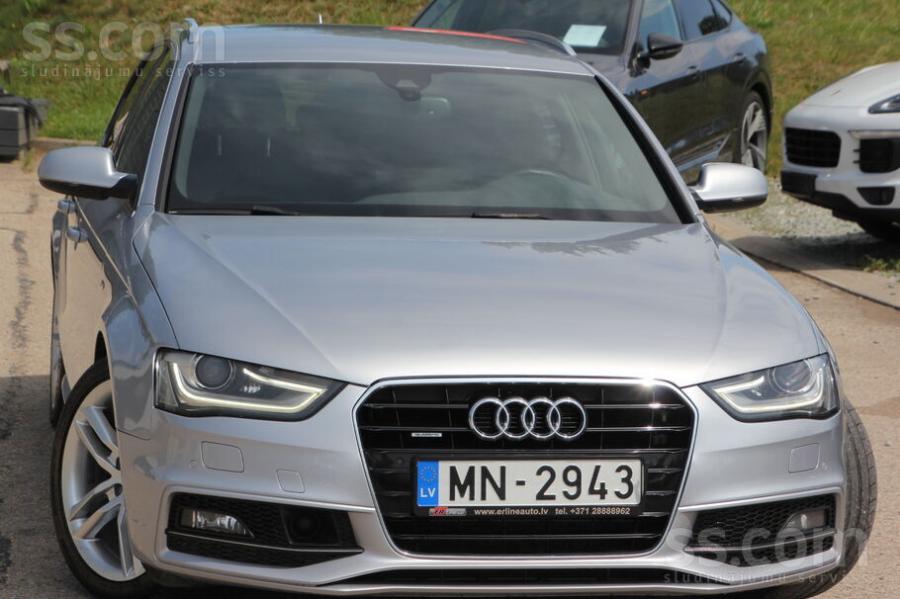 Pelēks Audi A4 2014 Tukums, ar dzinēja tilpumu 2.00 L un nobraukumu 374 tūkst. km par 6990 €, foto 28 vietnē AUTOMOTO.COM.LV
