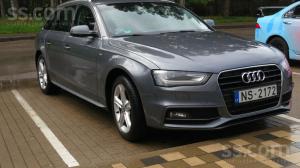 Grey Audi A4 2014 in Jurmala, with an engine capacity of 3.00 L and mileage of 276 thousand km for 6490 €, photo 3 on AUTOMOTO.COM.LV