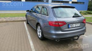 Grey Audi A4 2014 in Jurmala, with an engine capacity of 3.00 L and mileage of 276 thousand km for 6490 €, photo 5 on AUTOMOTO.COM.LV