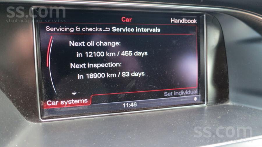 Grey Audi A4 2014 in Jurmala, with an engine capacity of 3.00 L and mileage of 276 thousand km for 6490 €, photo 16 on AUTOMOTO.COM.LV