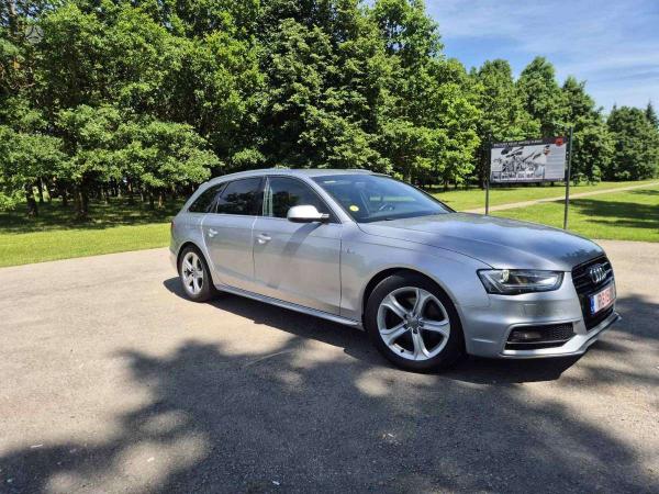 Pelēks Audi A4 2014 Pasvalys, ar dzinēja tilpumu 1.97 L un nobraukumu 296 tūkst. km par 7700 €, foto 3 vietnē AUTOMOTO.COM.LV