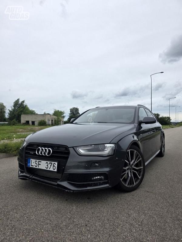 Pelēks Audi A4 2014 Kauņa, ar dzinēja tilpumu 3.00 L un nobraukumu 292 tūkst. km par 6300 €, foto 1 vietnē AUTOMOTO.COM.LV