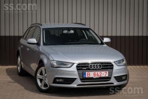 Grey Audi A4 2014 in Talsi, with an engine capacity of 2.00 L and mileage of 223 thousand km for 9950 €, photo  on AUTOMOTO.COM.LV
