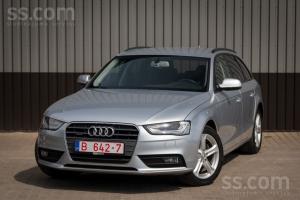 Grey Audi A4 2014 in Talsi, with an engine capacity of 2.00 L and mileage of 223 thousand km for 9950 €, photo 4 on AUTOMOTO.COM.LV