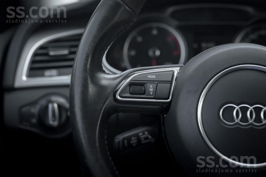 Grey Audi A4 2014 in Talsi, with an engine capacity of 2.00 L and mileage of 223 thousand km for 9950 €, photo 18 on AUTOMOTO.COM.LV