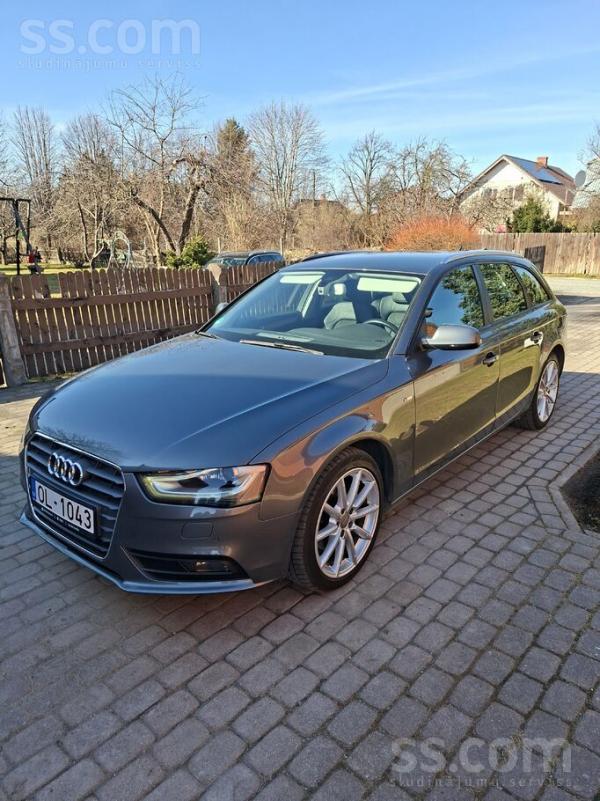 Pelēks Audi A4 2014 Talsi, ar dzinēja tilpumu 2.00 L un nobraukumu 206 tūkst. km par 9400 €, foto 1 vietnē AUTOMOTO.COM.LV