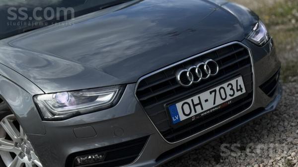 Pelēks Audi A4 2014 Jelgava, ar dzinēja tilpumu 1.80 L un nobraukumu 251 tūkst. km par 9990 €, foto 5 vietnē AUTOMOTO.COM.LV