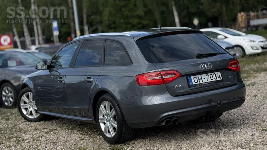 Grey Audi A4 2014 in Jelgava, with an engine capacity of 1.80 L and mileage of 251 thousand km for 9990 €, photo 5 on AUTOMOTO.COM.LV
