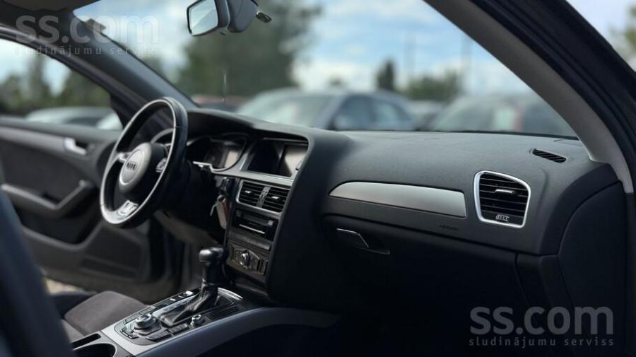 Grey Audi A4 2014 in Jelgava, with an engine capacity of 1.80 L and mileage of 251 thousand km for 9990 €, photo 9 on AUTOMOTO.COM.LV