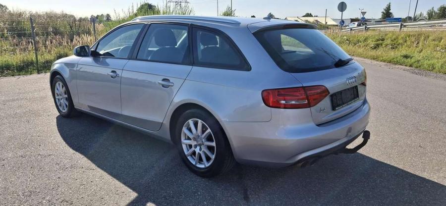 Pelēks Audi A4 2014 Marijampole, ar dzinēja tilpumu 1.97 L un nobraukumu 319 tūkst. km par 6200 €, foto 5 vietnē AUTOMOTO.COM.LV
