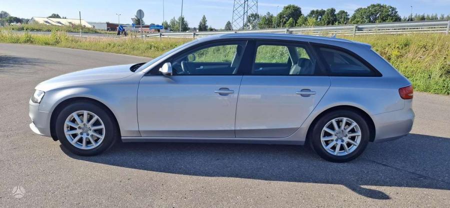 Pelēks Audi A4 2014 Marijampole, ar dzinēja tilpumu 1.97 L un nobraukumu 319 tūkst. km par 6200 €, foto 6 vietnē AUTOMOTO.COM.LV