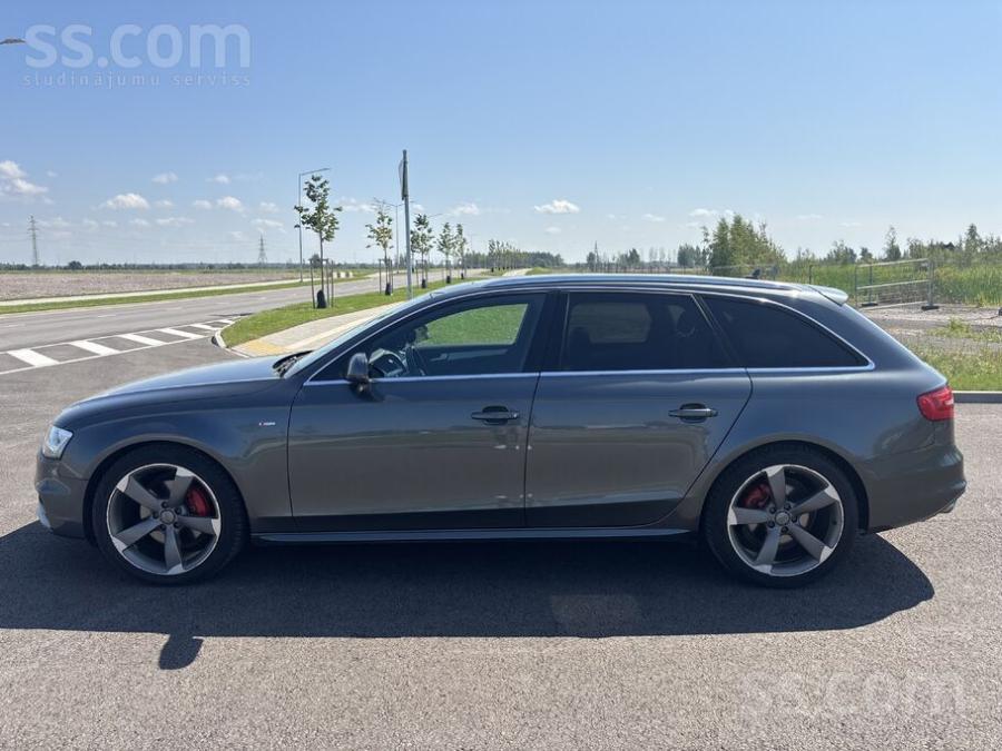 Pelēks Audi A4 2014 Liepāja, ar dzinēja tilpumu 3.00 L un nobraukumu 259 tūkst. km par 12800 €, foto 5 vietnē AUTOMOTO.COM.LV