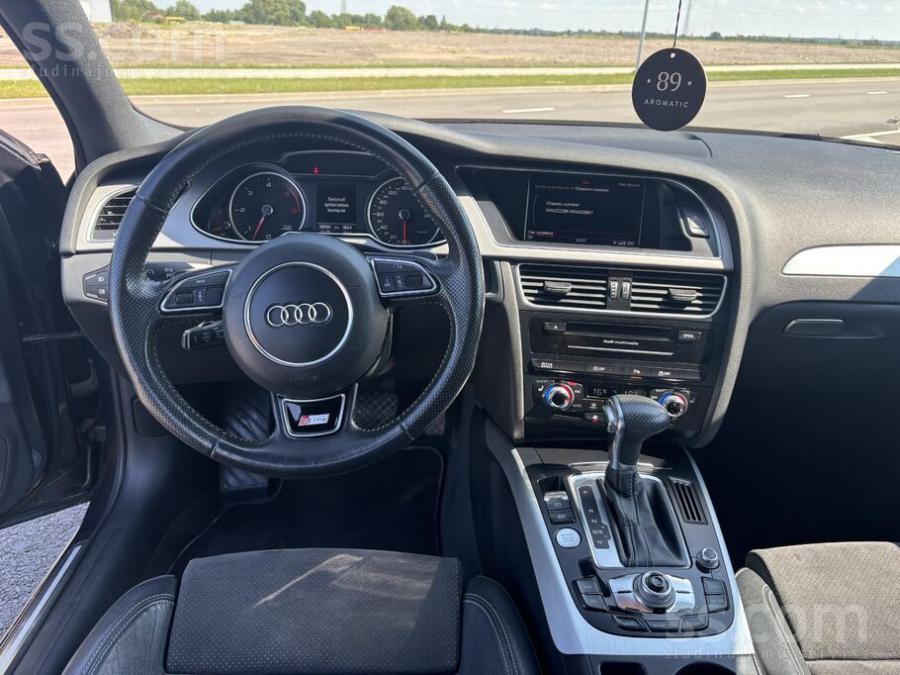 Pelēks Audi A4 2014 Liepāja, ar dzinēja tilpumu 3.00 L un nobraukumu 259 tūkst. km par 12800 €, foto 8 vietnē AUTOMOTO.COM.LV