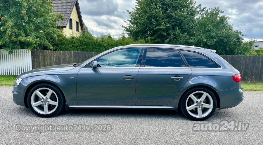 Grey Audi A4 2014 in Tallinn, with an engine capacity of 2.00 L and mileage of 271 thousand km for 8790 €, photo 6 on AUTOMOTO.COM.LV