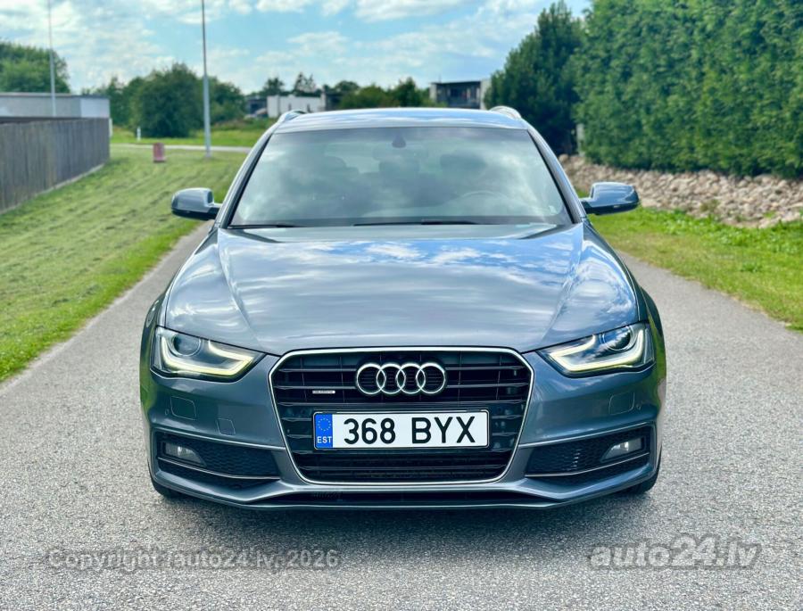 Grey Audi A4 2014 in Tallinn, with an engine capacity of 2.00 L and mileage of 271 thousand km for 8790 €, photo 8 on AUTOMOTO.COM.LV