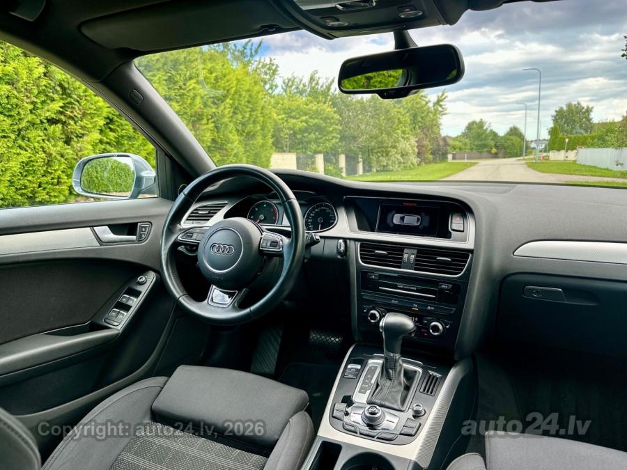 Grey Audi A4 2014 in Tallinn, with an engine capacity of 2.00 L and mileage of 271 thousand km for 8790 €, photo 11 on AUTOMOTO.COM.LV