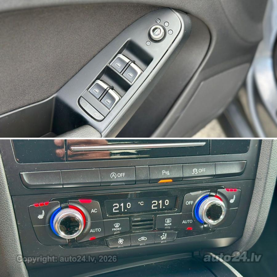 Grey Audi A4 2014 in Tallinn, with an engine capacity of 2.00 L and mileage of 271 thousand km for 8790 €, photo 18 on AUTOMOTO.COM.LV
